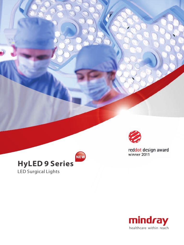 Lampara Quirurgica Mindray Serie Hyled-9 | PDF | Lighting | Light ...