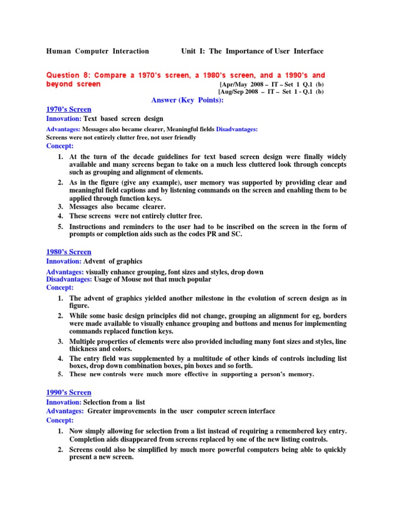 Human Computer Interaction | PDF | Graphical User Interfaces | Graphics