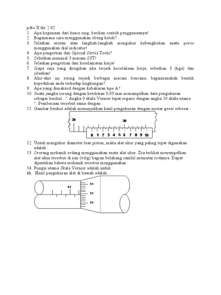 Pdto X TKR 2 42 | PDF | Teknologi & Rekayasa