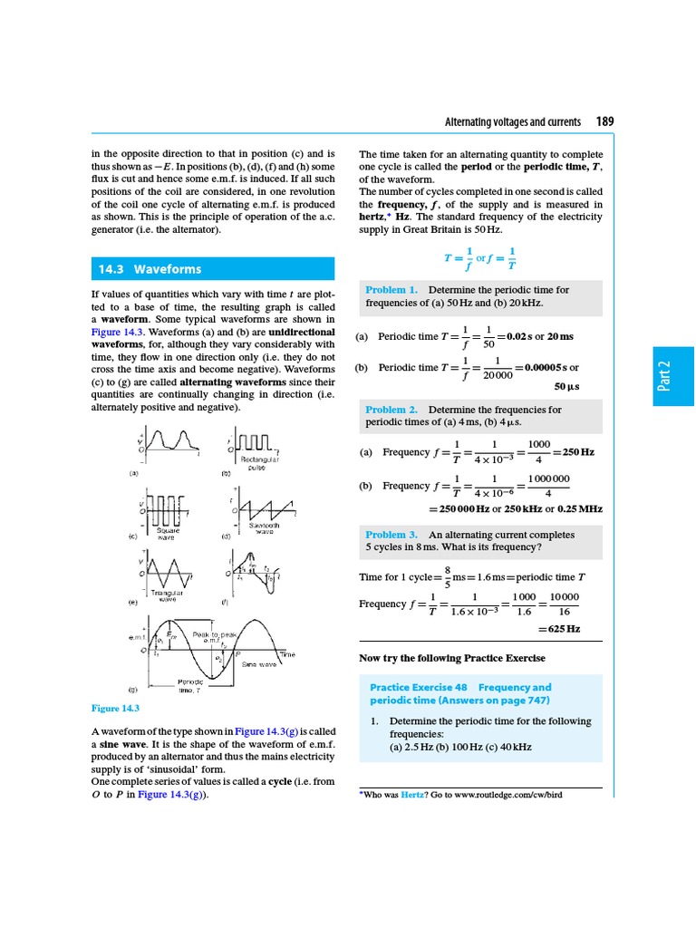 AC Circuits-1 | Download Free PDF | Root Mean Square | Hertz