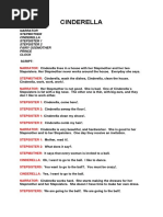 Cinderella Play Script | PDF | Cinderella