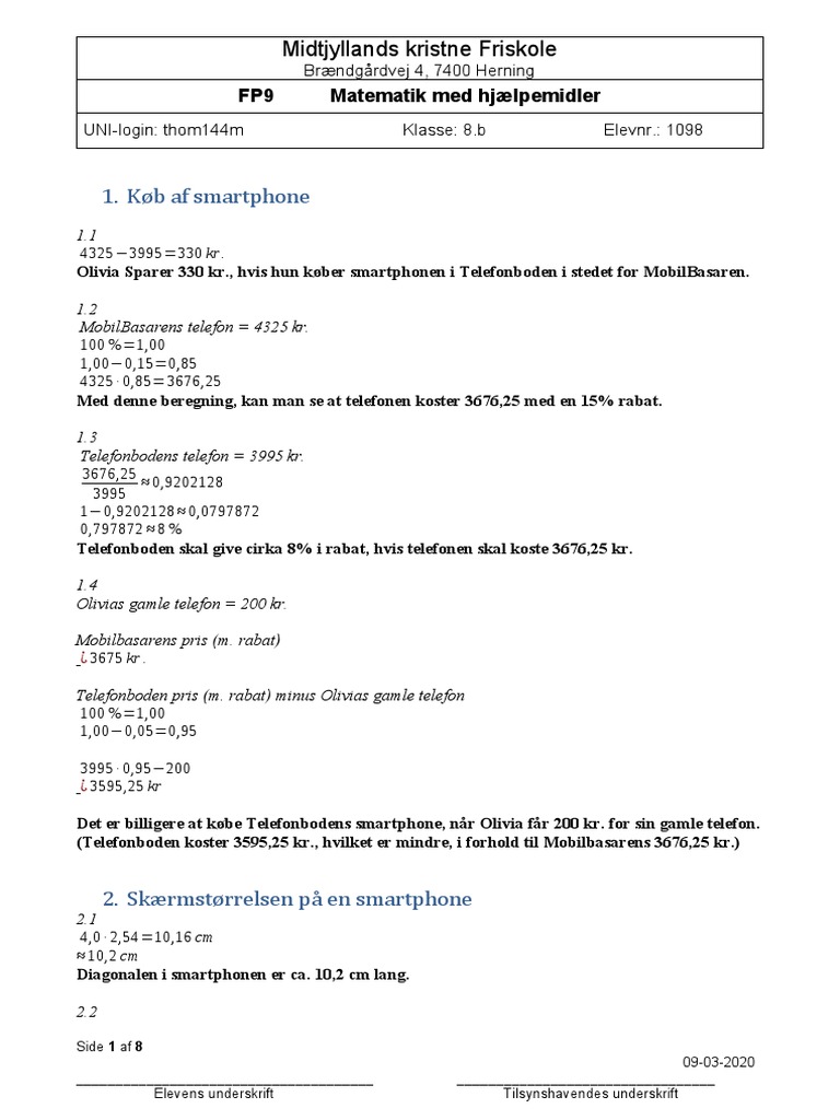 Mat Word FP9 Stående | PDF