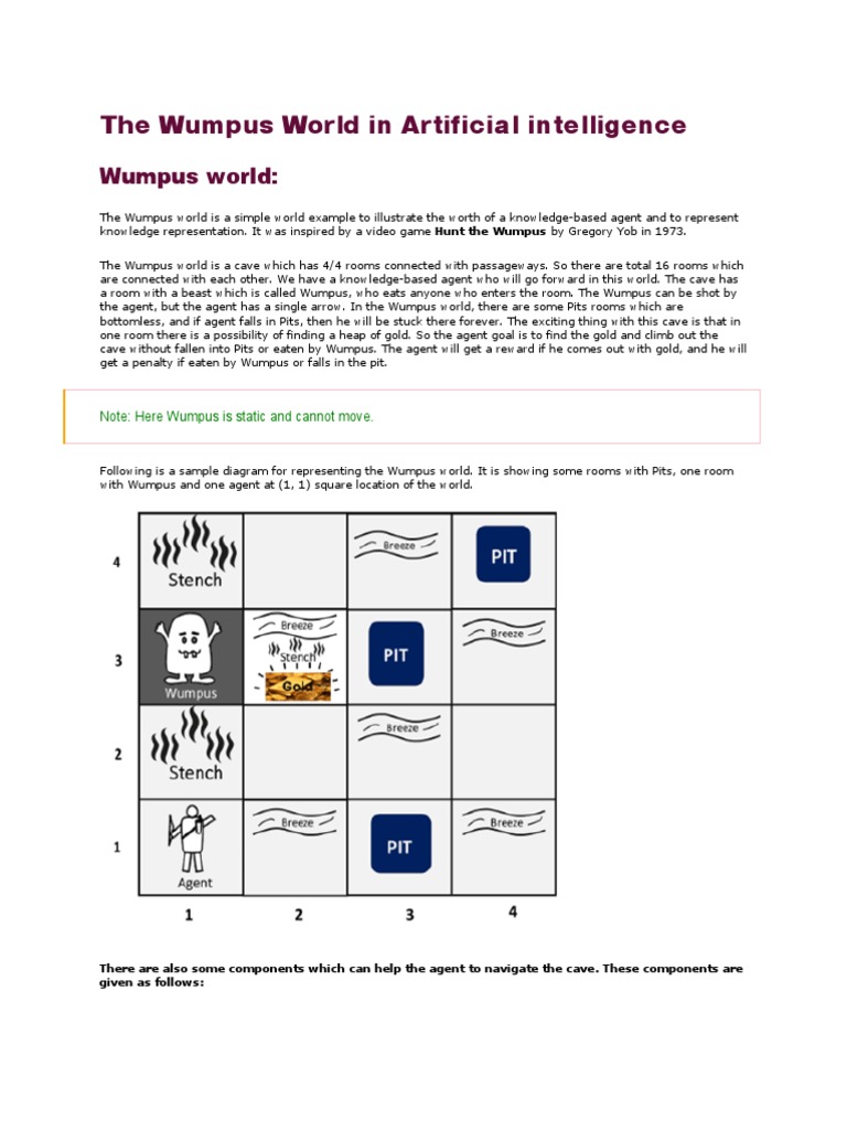 Ai Notes | PDF | First Order Logic | Logic