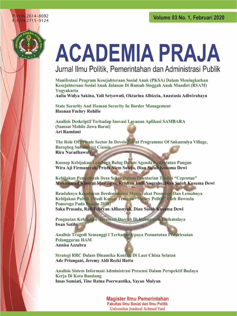 Manifestasi Program Kesejahteraan Sosial Anak (Pksa) Dalam Meningkatkan Kesejahteraan Sosial ...