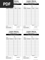 Nota Rumah Makan Word Siap Print | PDF