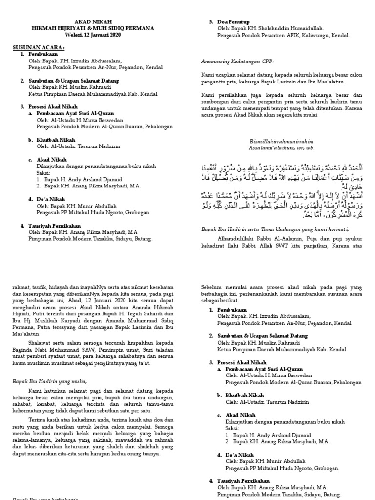 AKAD CINTA UNTUK SELAMANYA | PDF