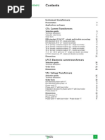 Schneider CTs Catalog | PDF | Transformer | Electric Current