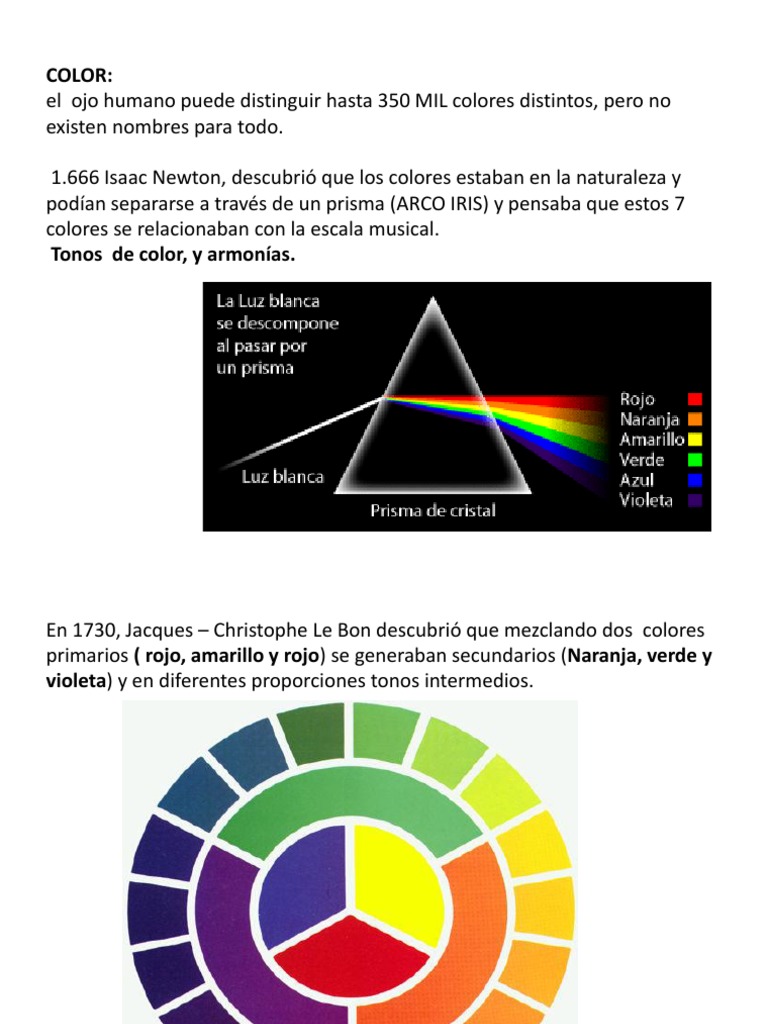 Definicion Color | PDF | Color | Azul