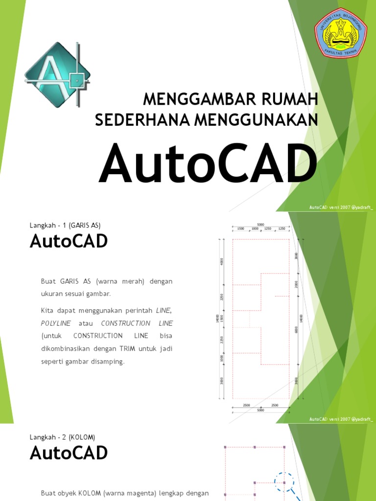 Materi Autocad Unigoro | PDF