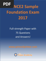 PRINCE2 Cheat Sheet | PDF | Project Management | Risk Management