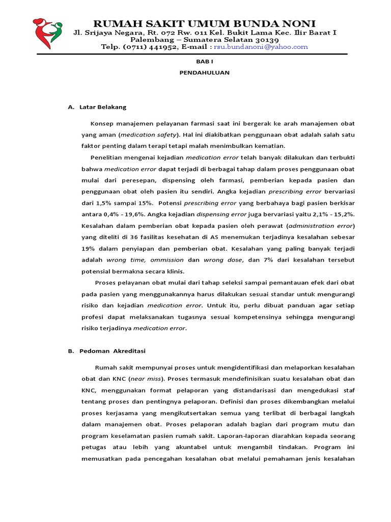 Pkpo 7 1 Panduan Medication Safety | PDF