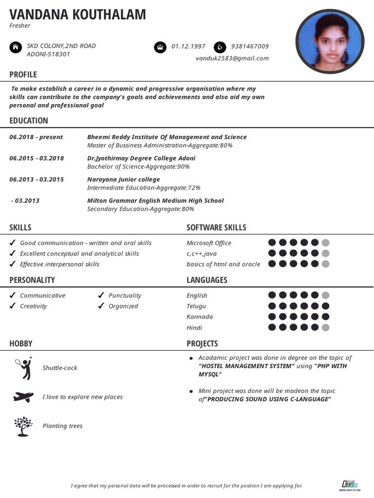 Vandana New Resume | PDF | Software | Computing