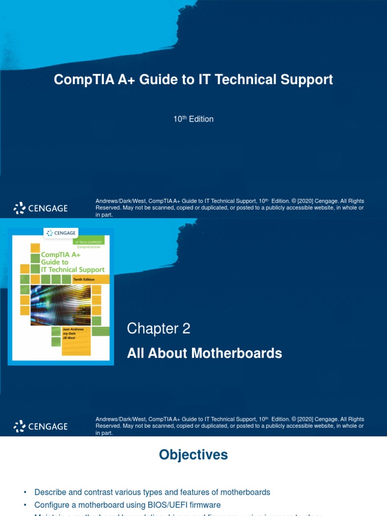 CompTIA A+ Guide To IT Technical Support Chapter 2 Lecture Slides | PDF ...