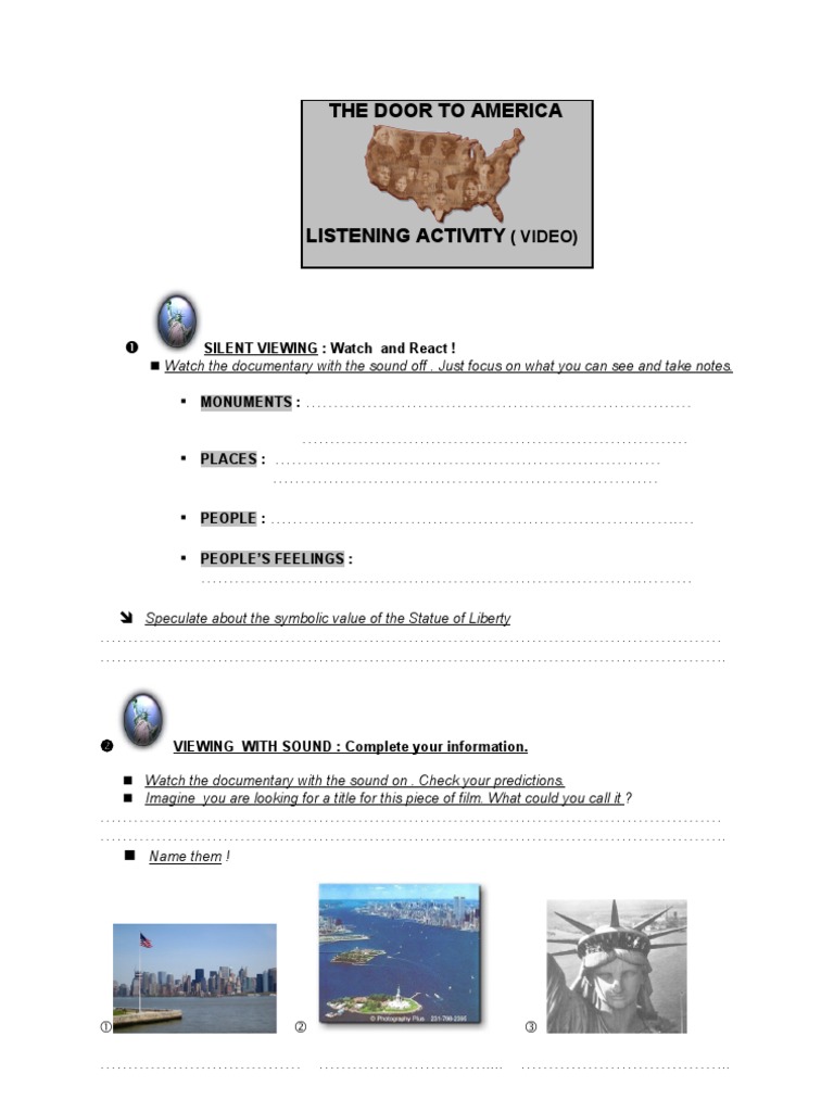 Ellis Island Project Video Listening Scribd | PDF | Manhattan