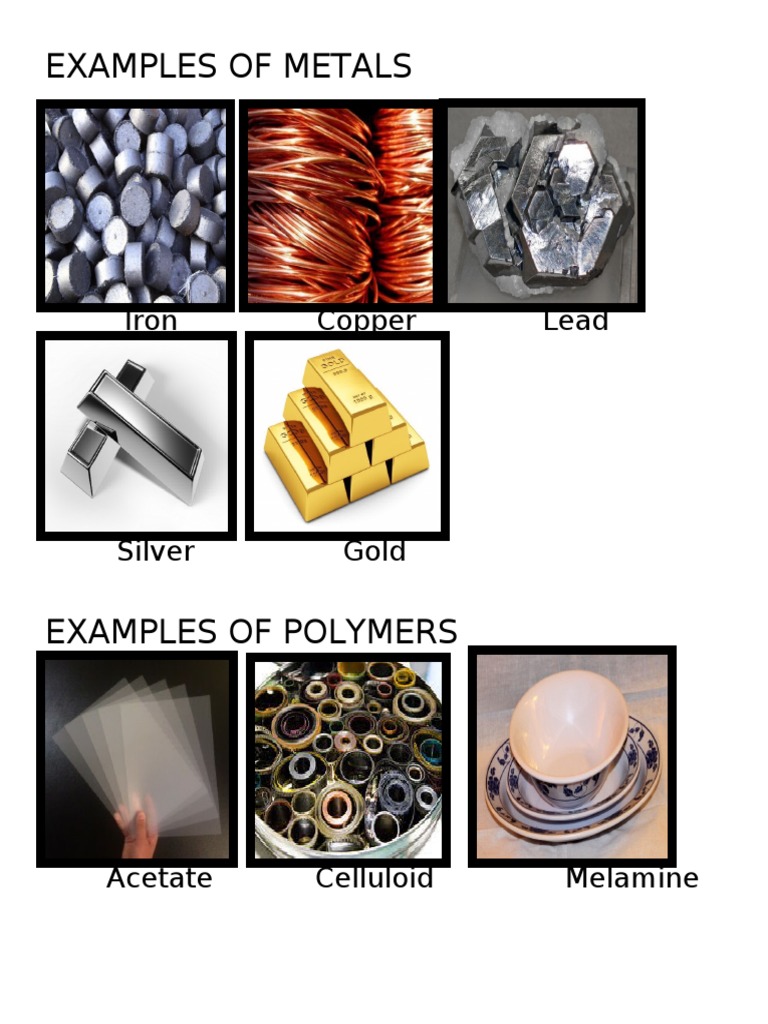 Examples Of Metals