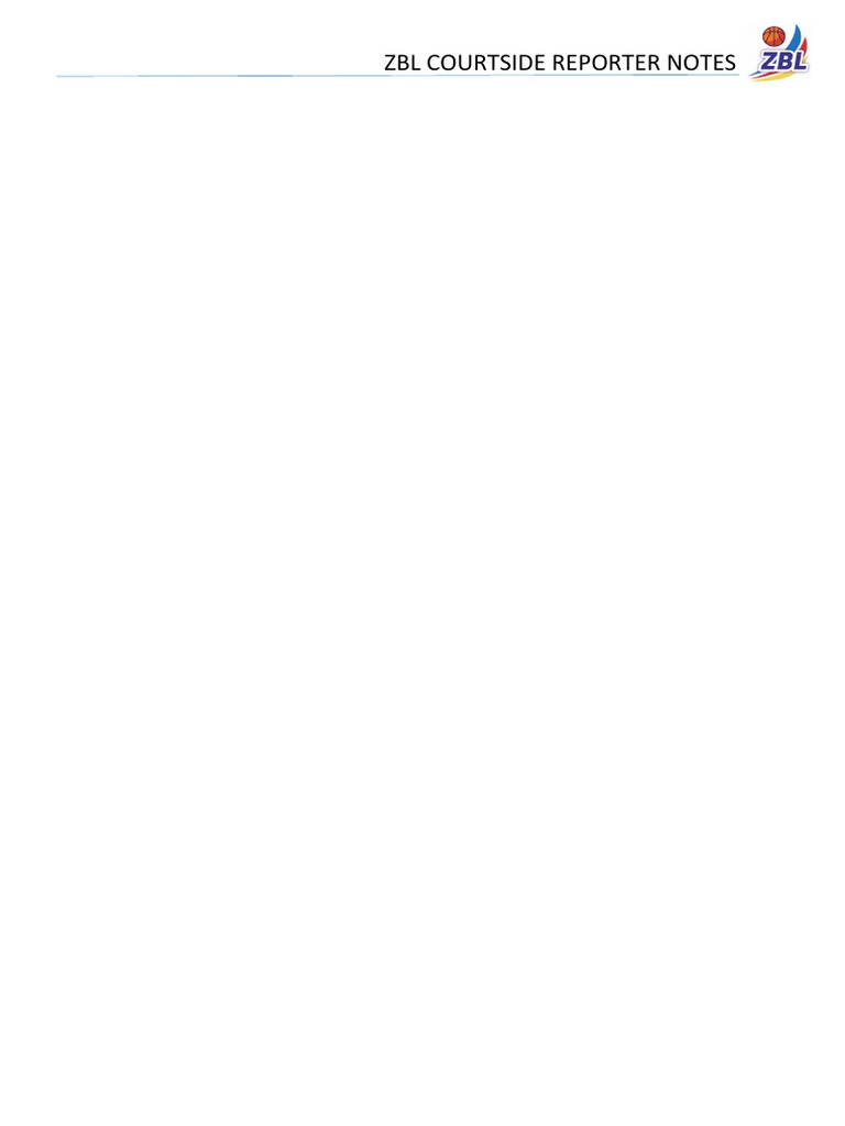 Courtside Reporter's Notes | PDF