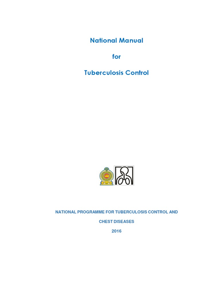 National TB Control Manual | PDF | Tuberculosis | Clinical Medicine