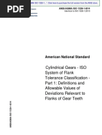 Iso 1328-Agma - Parte 1 | PDF | Engineering Tolerance | Accuracy And ...