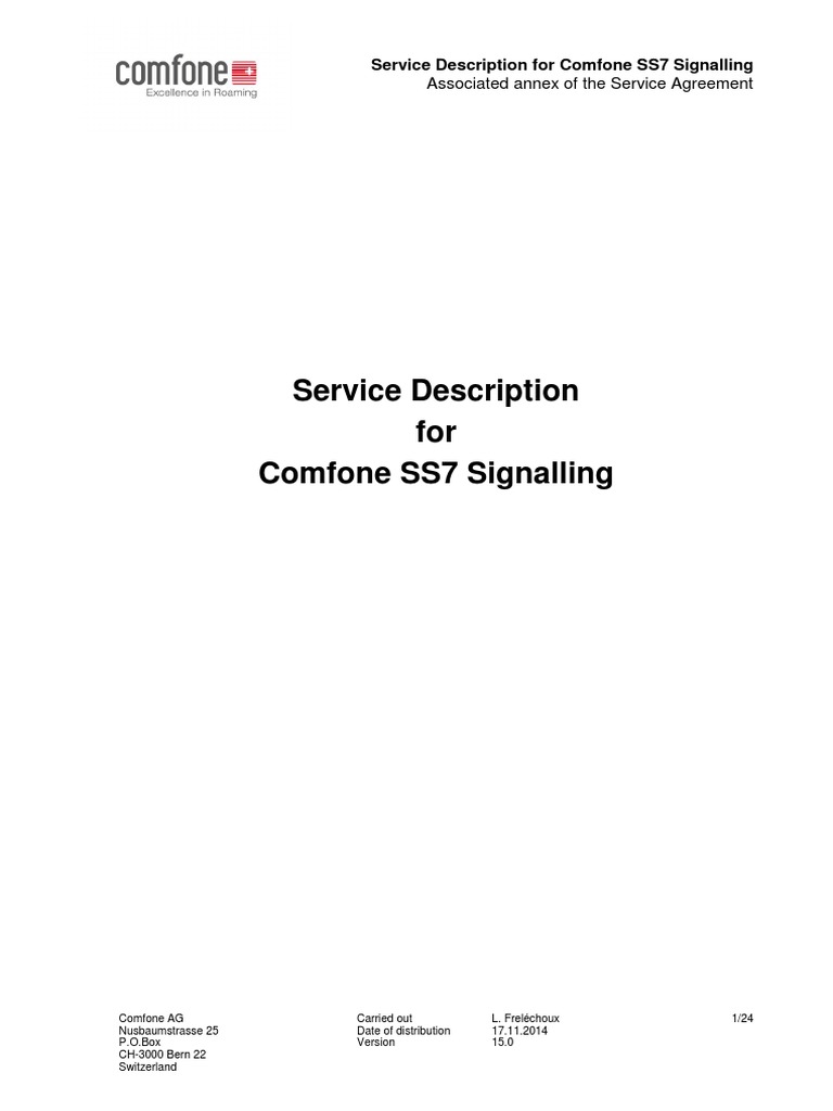 S01 SCCP Signalling SD | PDF | Customer Premises Equipment | Computer ...