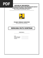 Modul 5 Rencana Mutu Pekerjaan Konstruksi (RMPK) | PDF
