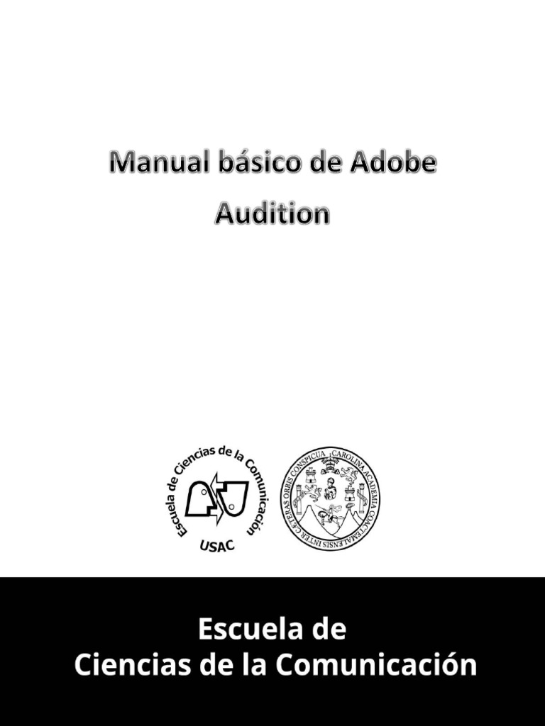 Manual Basico de Adobe Audition Ecc | PDF | Señal analoga | Muestreo ...