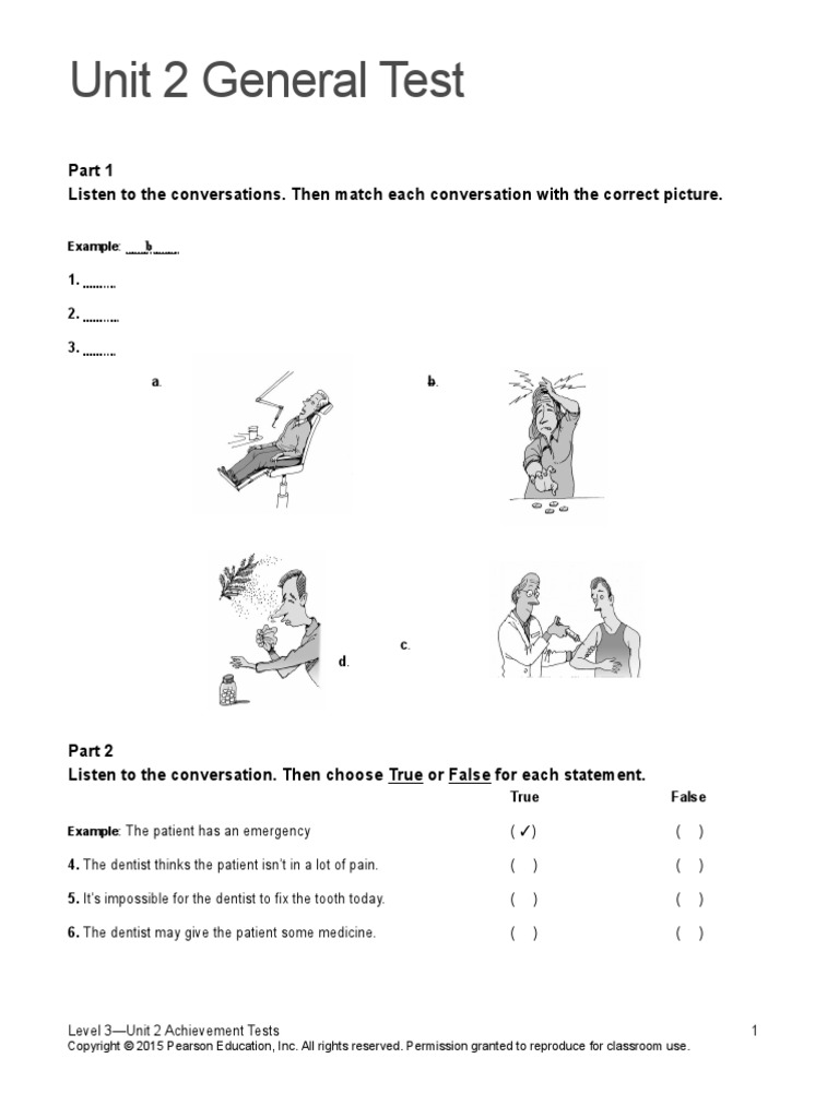 E8 GD Unit - 2 - Assessment | PDF | Laughter | Medicine