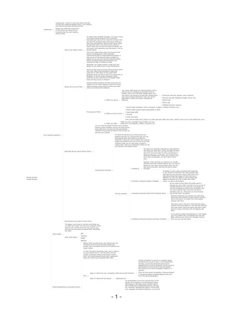 Dotcom Secrets by Russell Brunson PDF | PDF | Search Engine ...