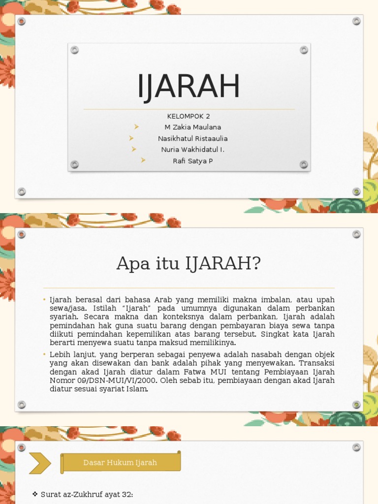 IJARAH | PDF