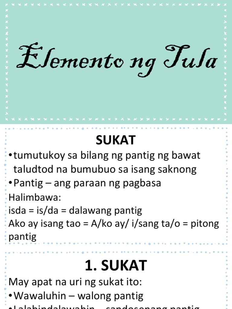Elemento NG Tula | PDF