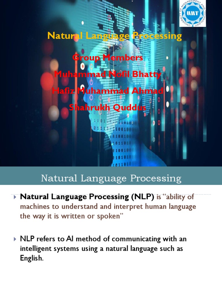 NLP Presentation | PDF | Semantics | Parsing