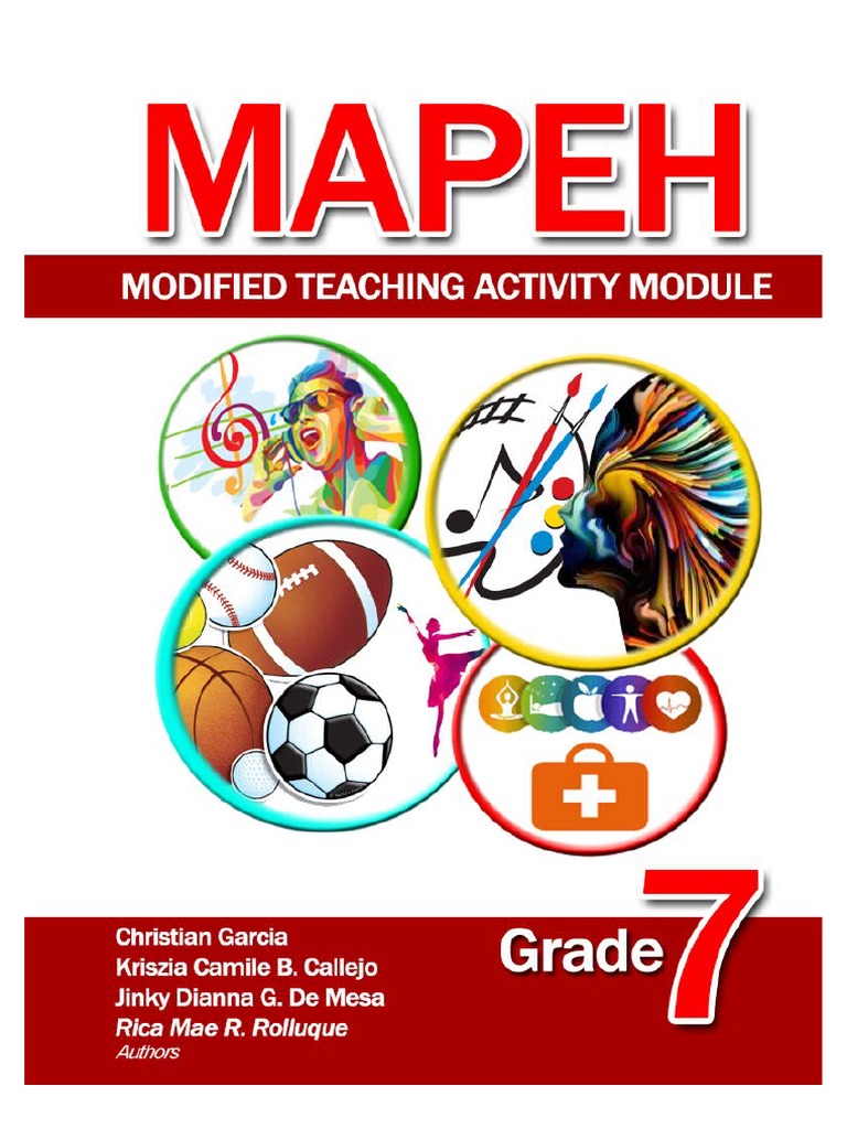 MODIFIED TECACHING ACTIVITY MODULE IN MAPEH 7 (An Interventaion ...