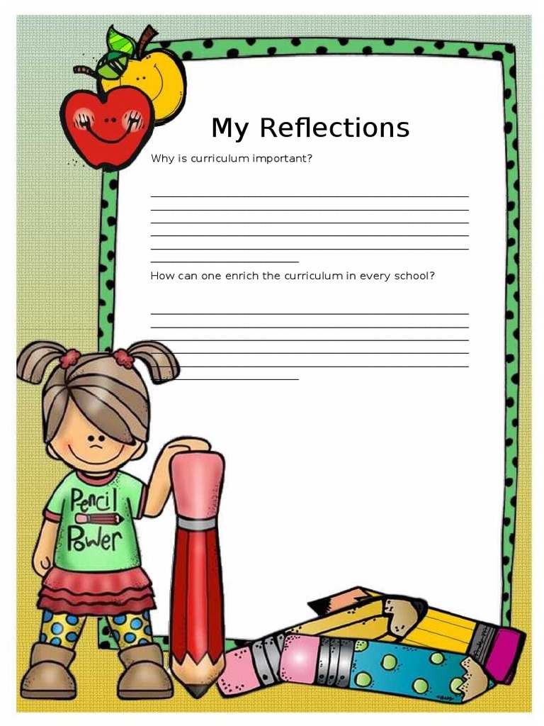 My Reflection | PDF
