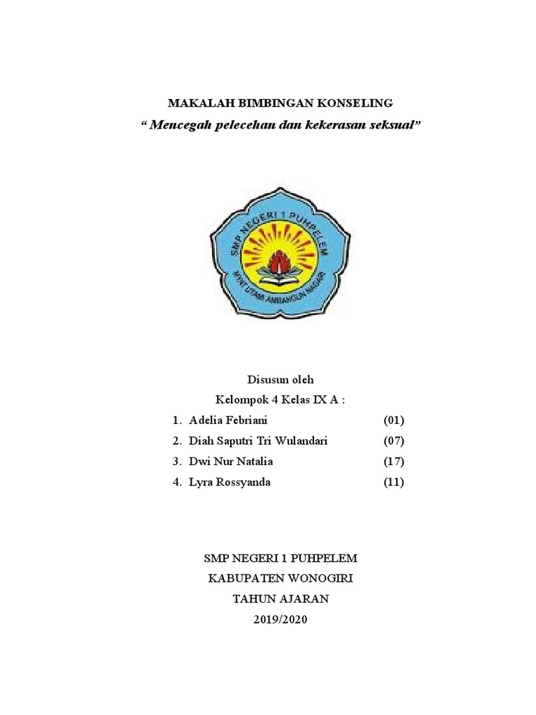 Makalah Bimbingan Konseling SMP | PDF