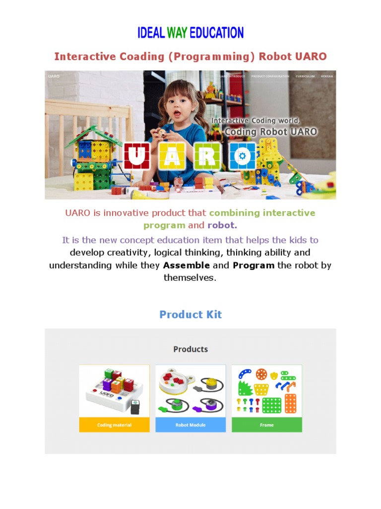 Brochure Robotics UARO | PDF | Robot | Robotics