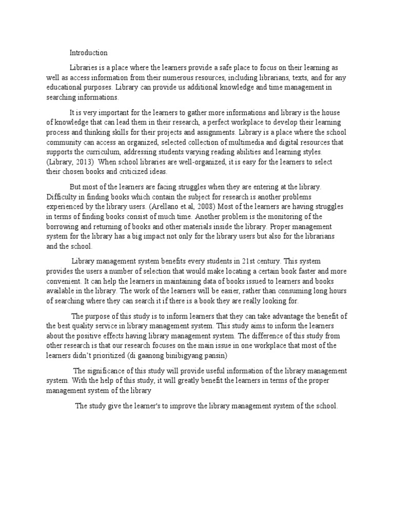 SOP | PDF | Libraries | Librarian