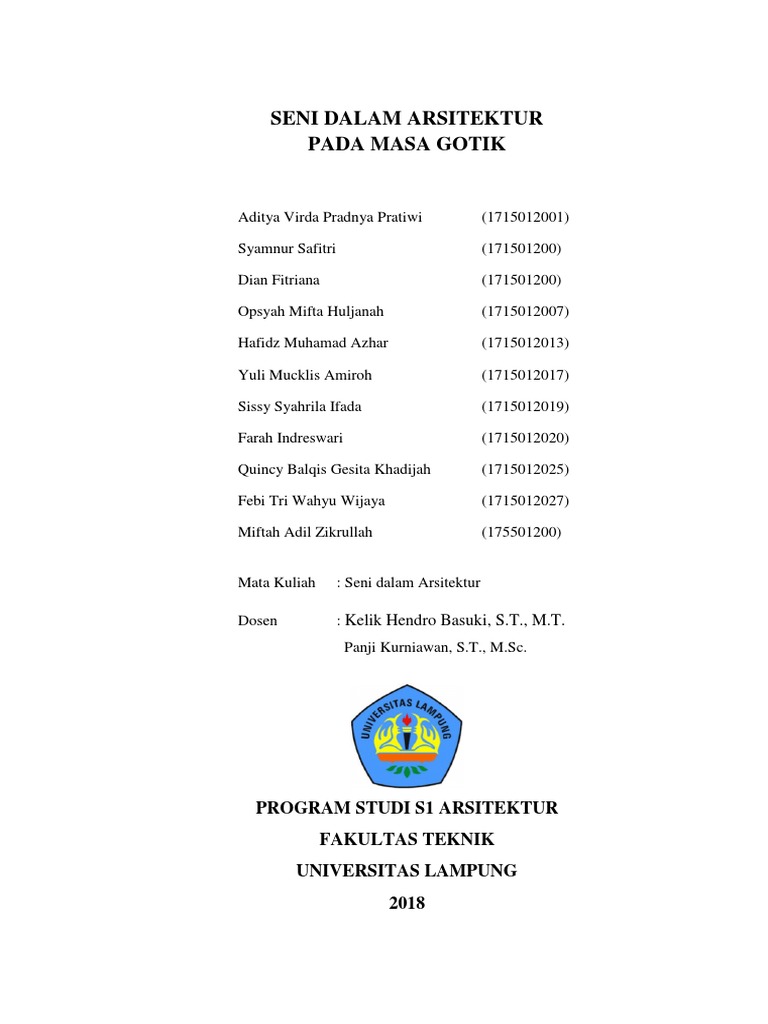 Aliran Seni dan Arsitektur Gotik | PDF | Seni