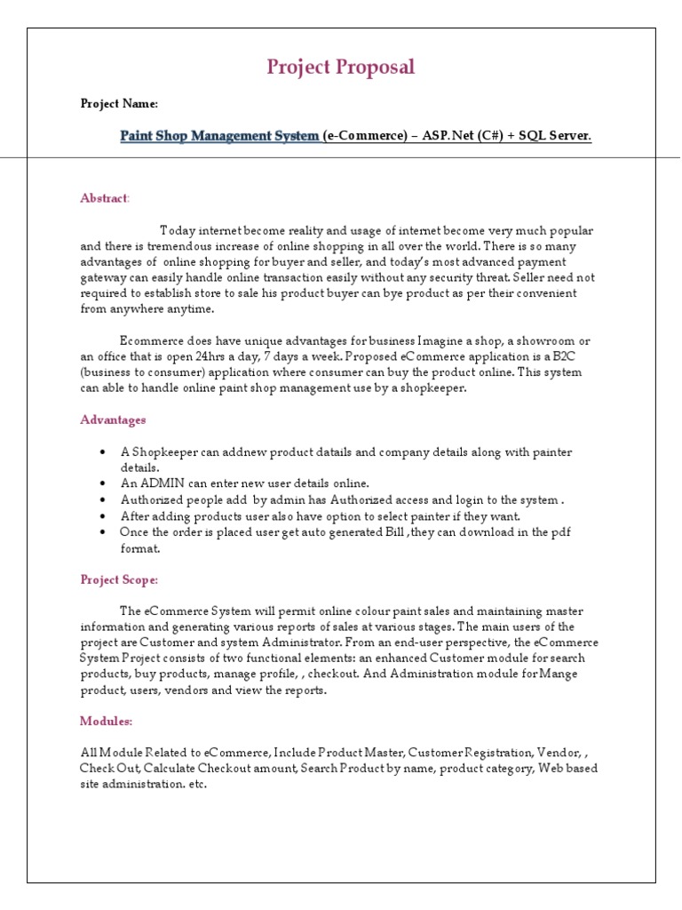 Tyit Project | PDF | E Commerce | Online Shopping