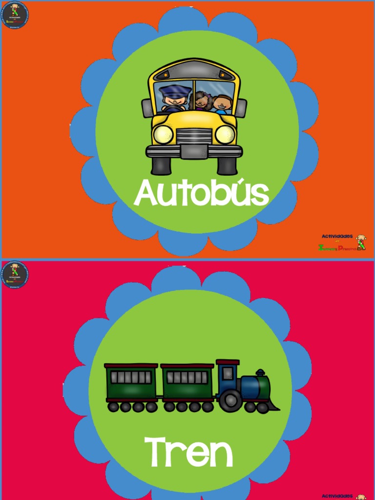 Bonitos Carteles para Deccorar Las Clase Medios de Transporte 6 10 | PDF