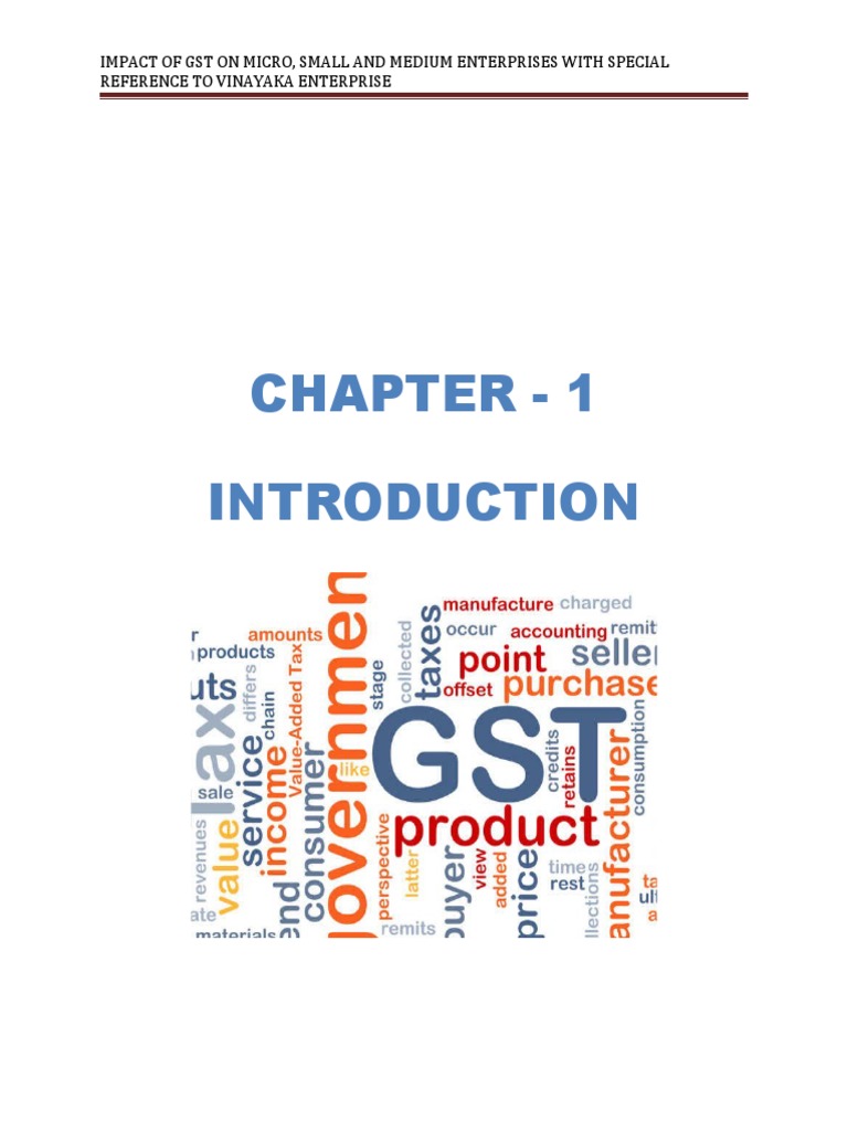 Project On GST | PDF | Value Added Tax | Taxes