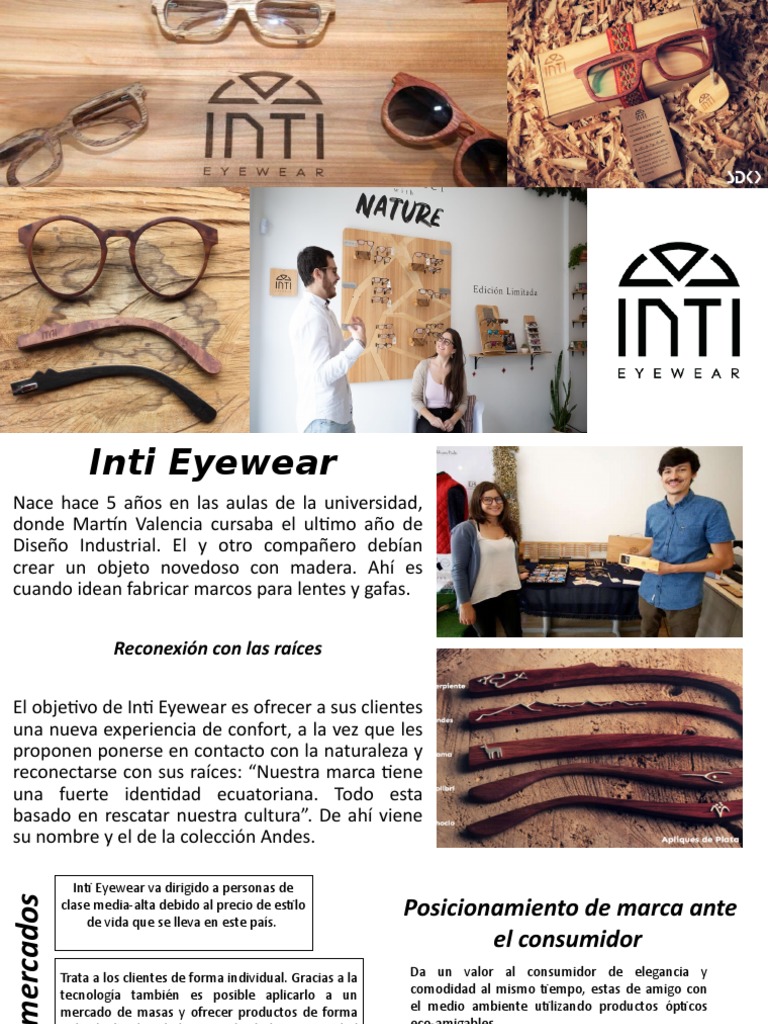 Inti Eyerwear | PDF | Marca | Producto (Negocio)