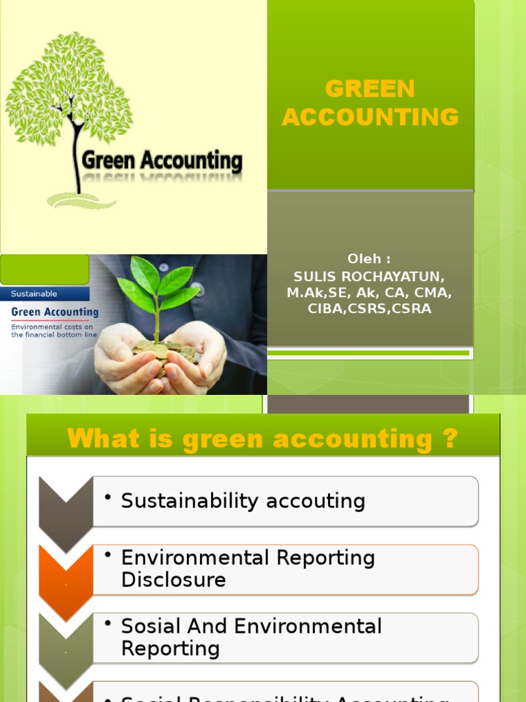 Green Accounting | PDF