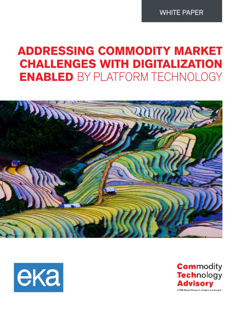 Addressing Commodity Market Challenges With Digitalization Enabled by ...