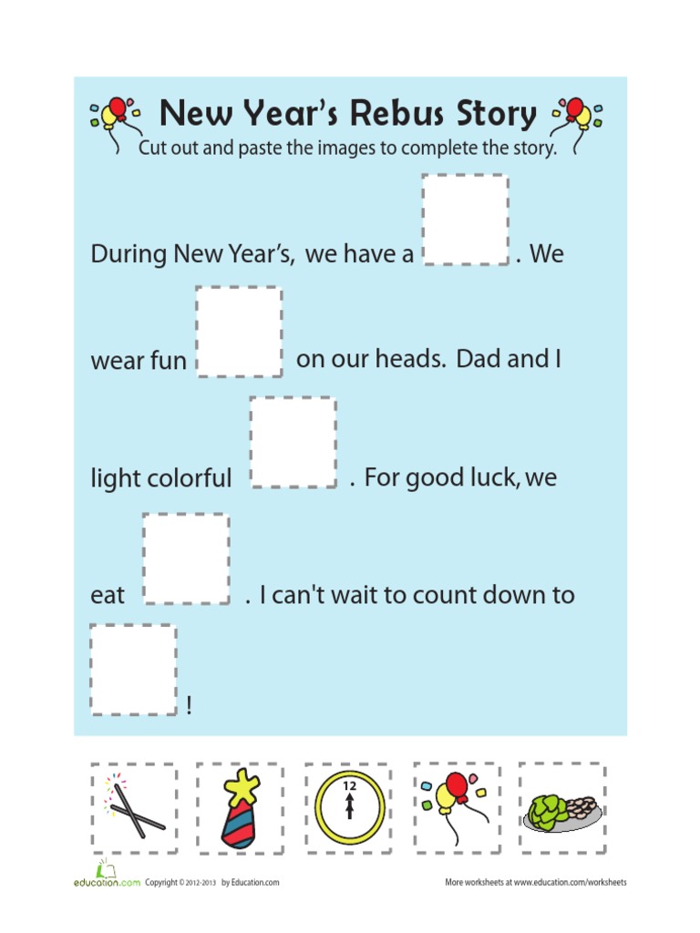 New Years Rebus | PDF