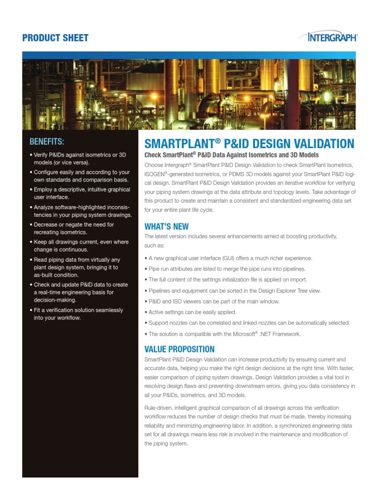 SmartPlant PID Design Validation PDF | PDF | Graphical User Interfaces ...