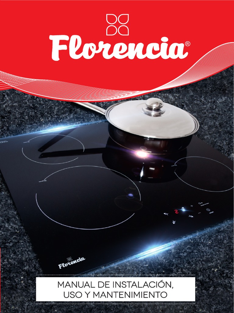 Instrucciones de instalación y uso seguro del anafe eléctrico de ...