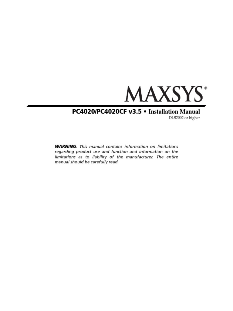 PC 4020 PDF | PDF | Power Supply | Electrical Wiring