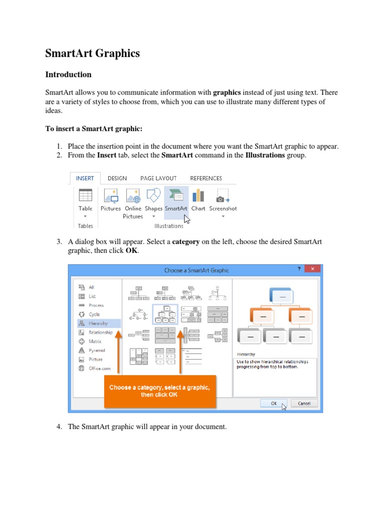 SmartArt Graphics | PDF | Computing | Software