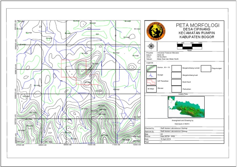 PETA Morfologi 1-Model | PDF