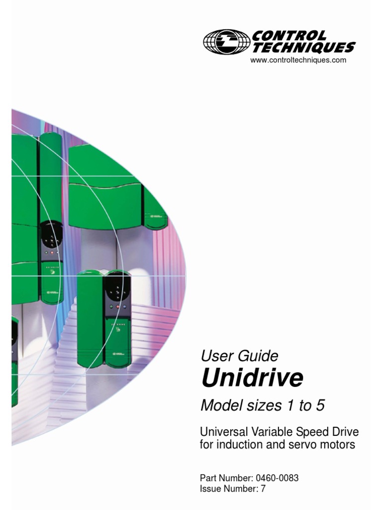 Unidrive Classic User Guide PDF | PDF | Electromagnetic Compatibility ...