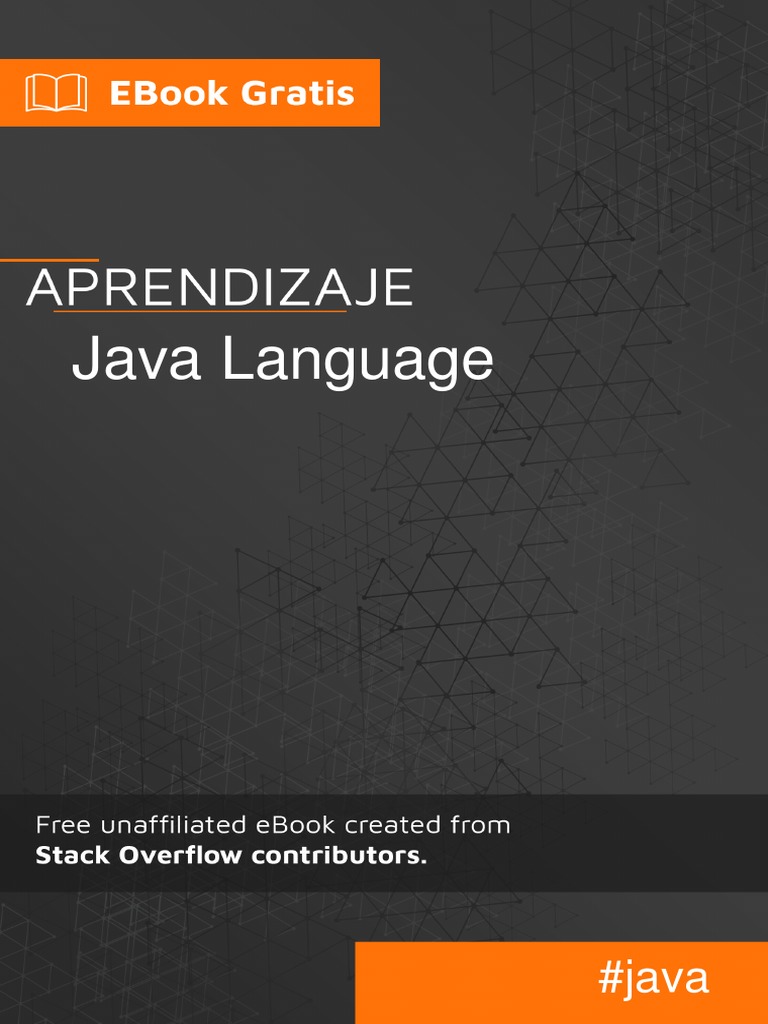 Java Language Es | PDF | Java (lenguaje de programación) | Archivo de computadora